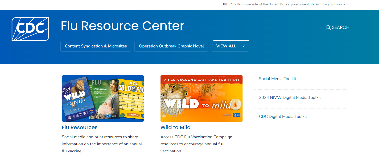 Toolkit: Flu Communication Resource Center | Vaccine Resource Hub